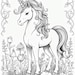 15 Magical Unicorn Coloring Pages – Printable Digital Download for Kids ...