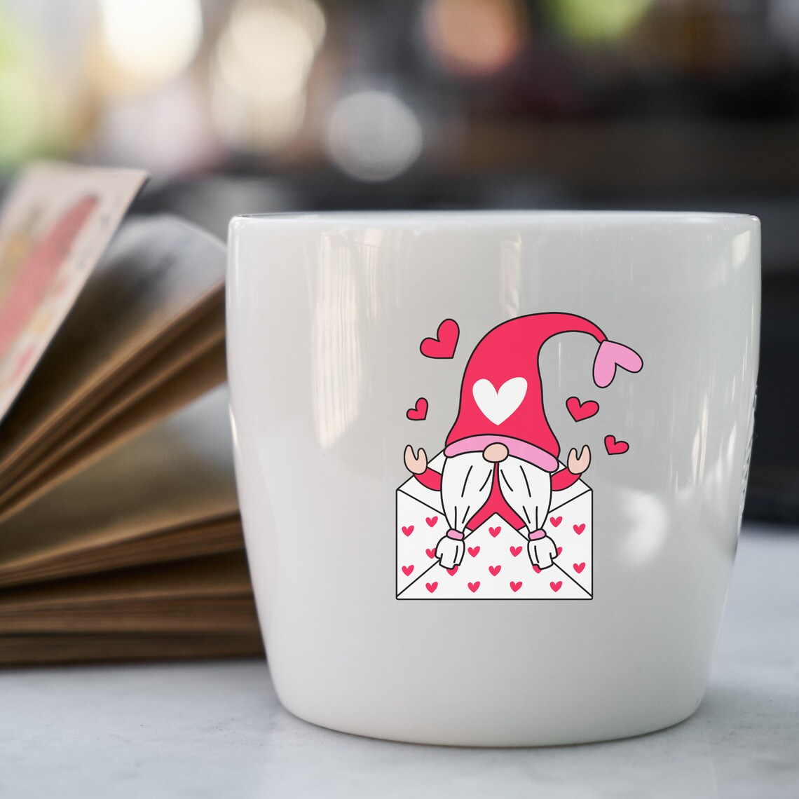 Valentine Gnomes Svg Valentine Day Gnomes Svg Gnome Love Svg Cute