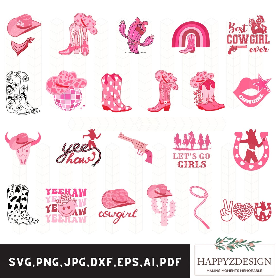 Paquete de svg de vaquera, botas de vaquera occidental svg, Vamos ...