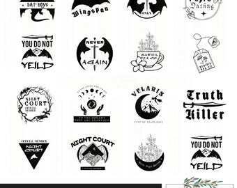 Acotar Velaris Svg Bundle, City of Starlights Png, Acotar Velaris ...