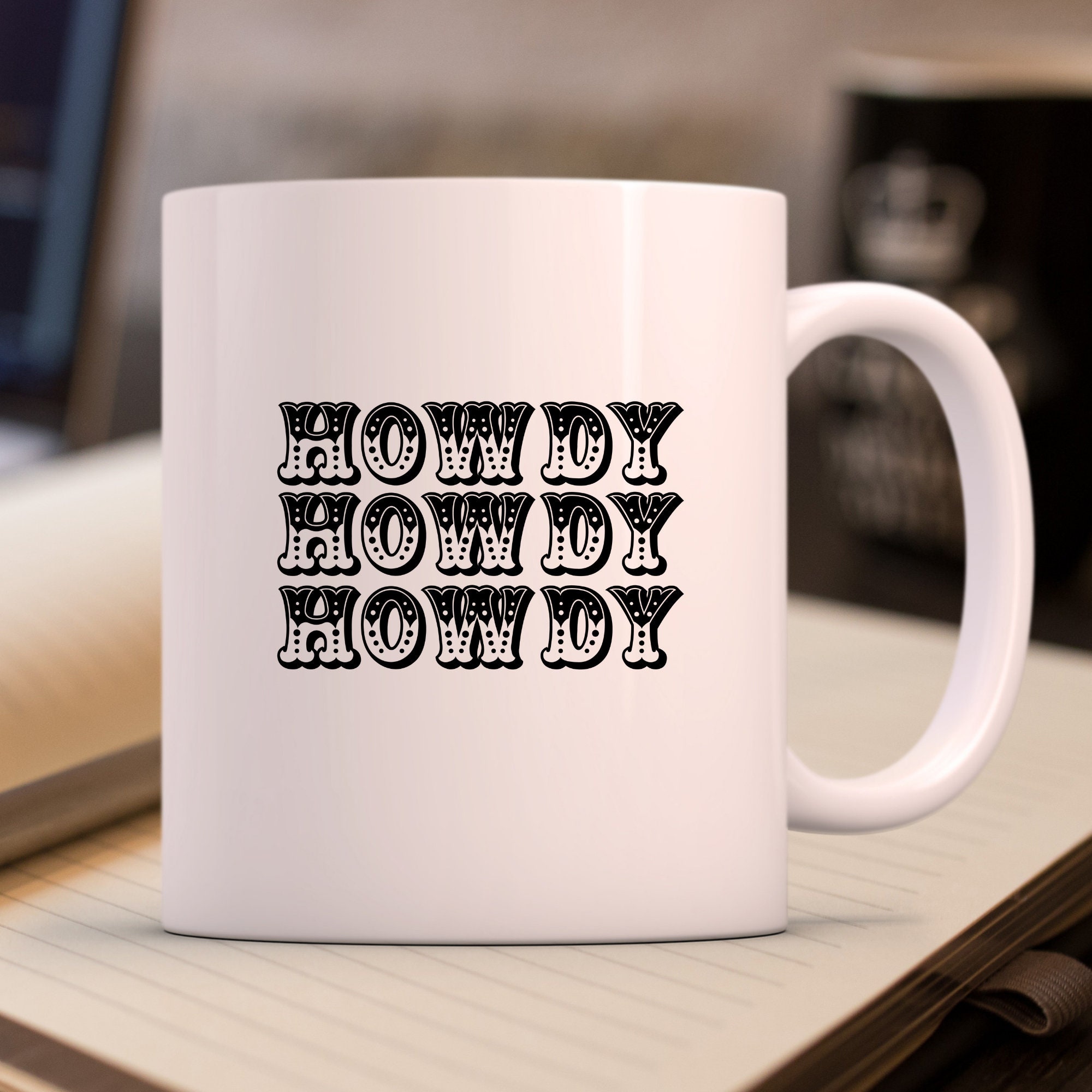 Howdy Svg, Howdy Rope Letter Svg, Howdy Western Letters, Distressed ...