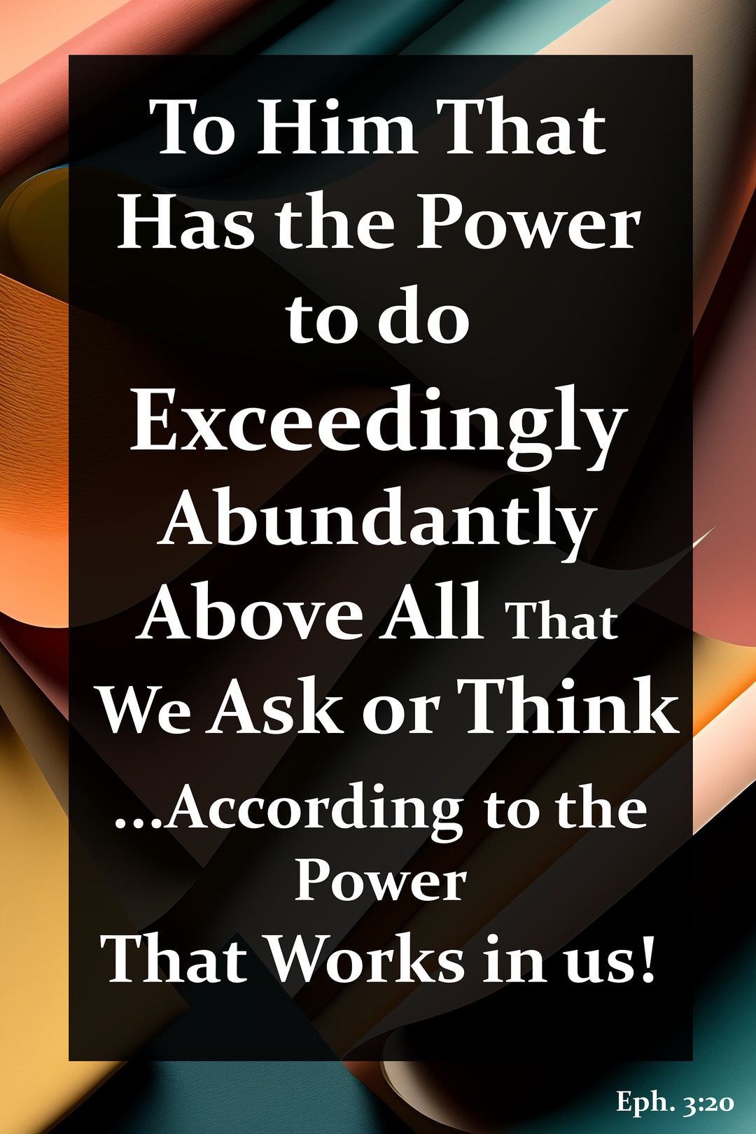 Christian Bible Verse Posters Great for Anywhere Anyone All - Etsy