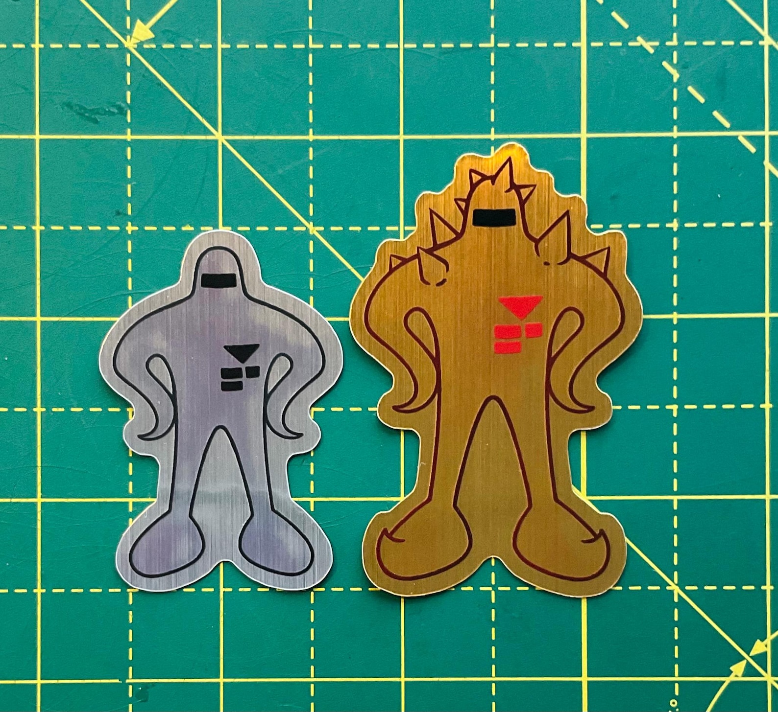 Starman Earthbound Holographic Sticker - Etsy