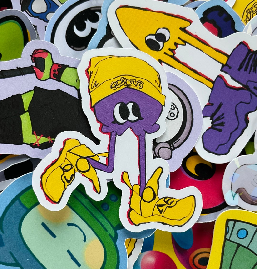The Coolest Octo Sticker - Etsy