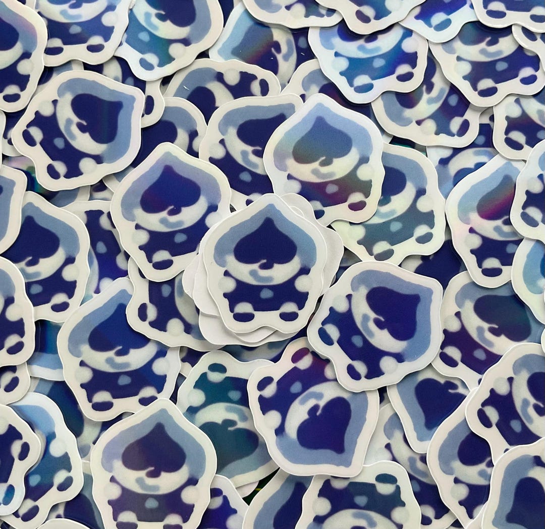 Mini Lancer Deltarune Holographic Sticker - Etsy