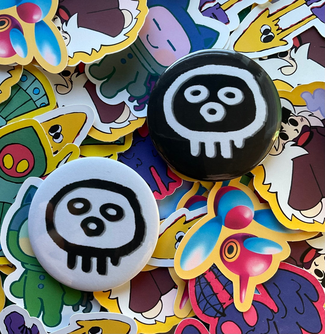 Dedf1sh Logo Splatoon Pin - Etsy