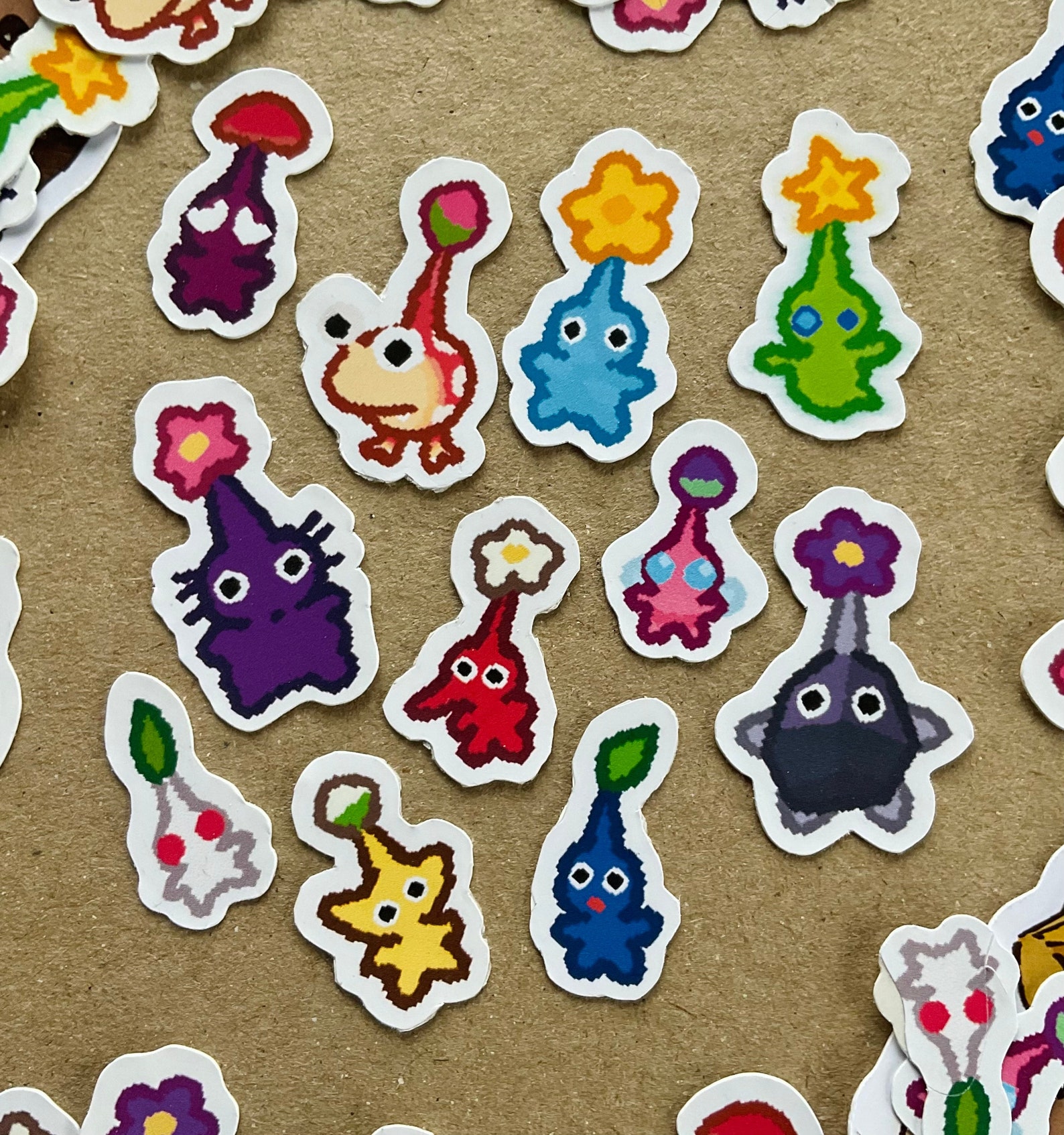 Pikmin Sticker Pack - Etsy