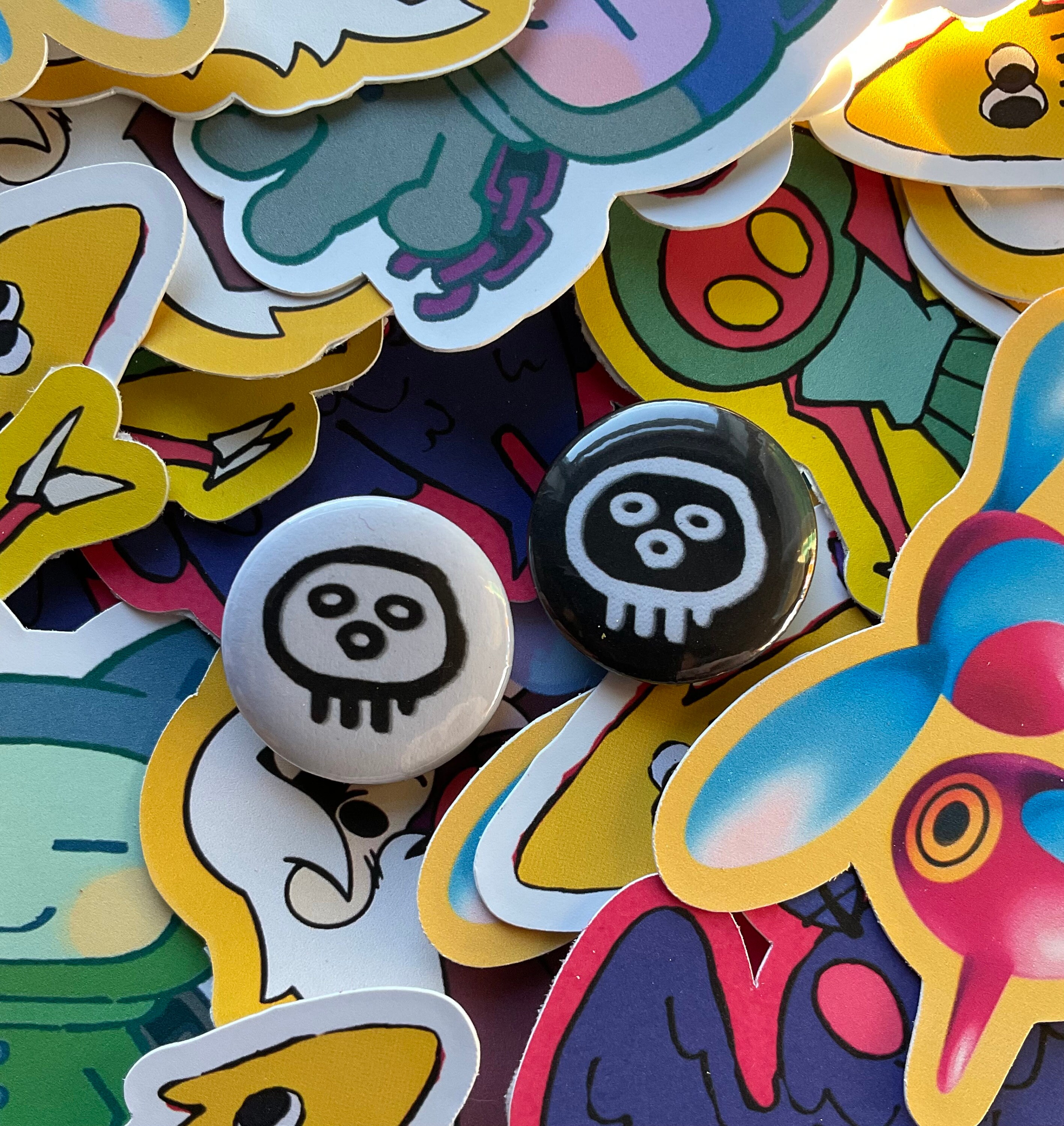 Dedf1sh Logo Splatoon Pin - Etsy