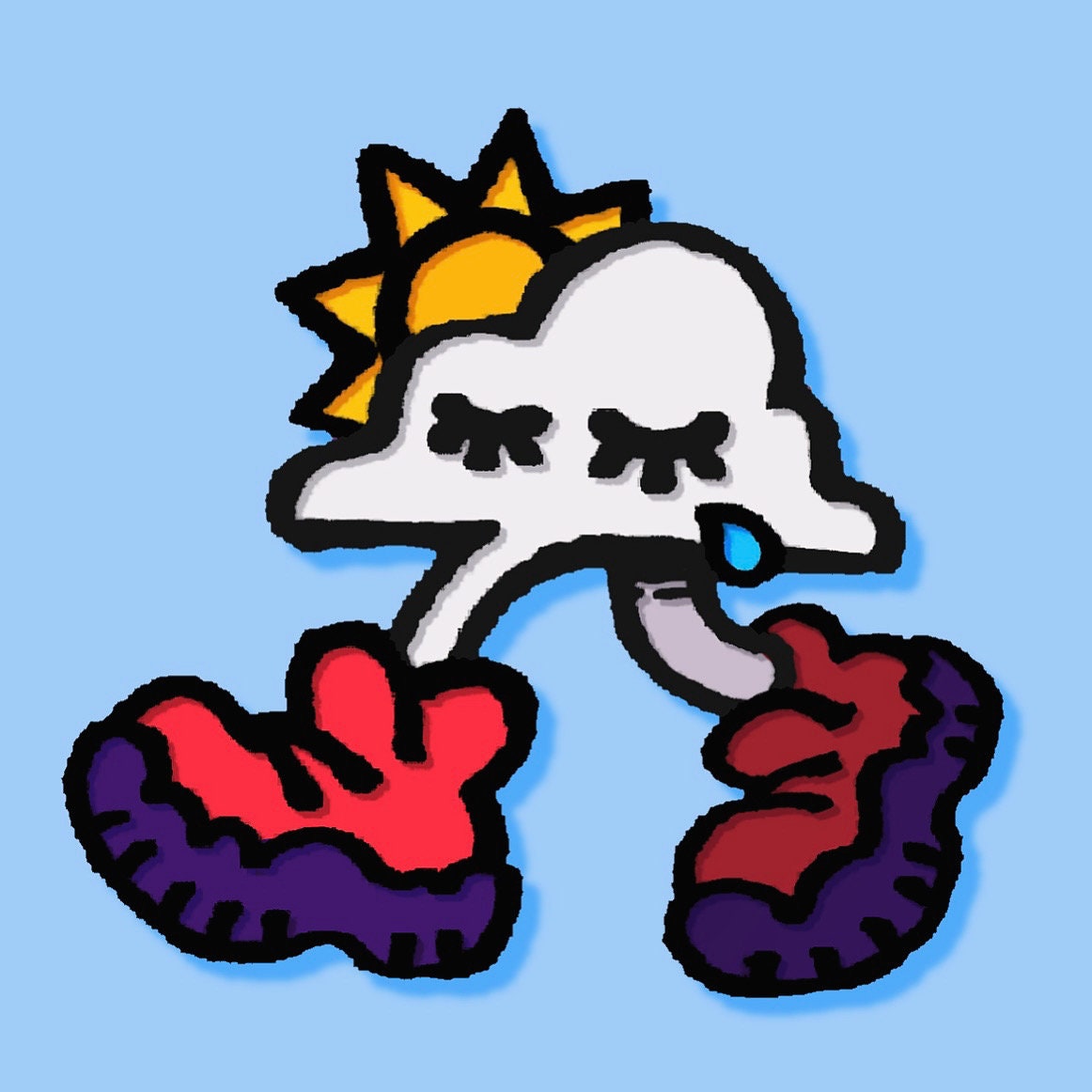 Sunny Day Sticker - Etsy