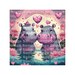 Animal Valentine's Day Hippo Printables, Colorful V-day Cards Wall ...