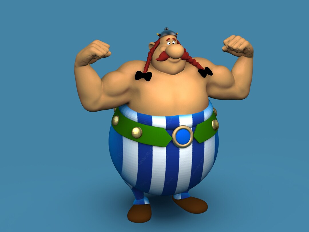 STL File for Obelix 3D Printing - Etsy