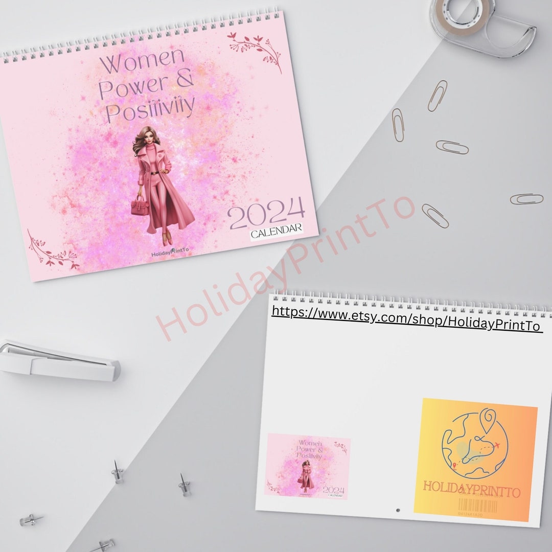 2024 Boss Lady Calendar 2024 Calendar Women Calendar Self Love Calendar ...