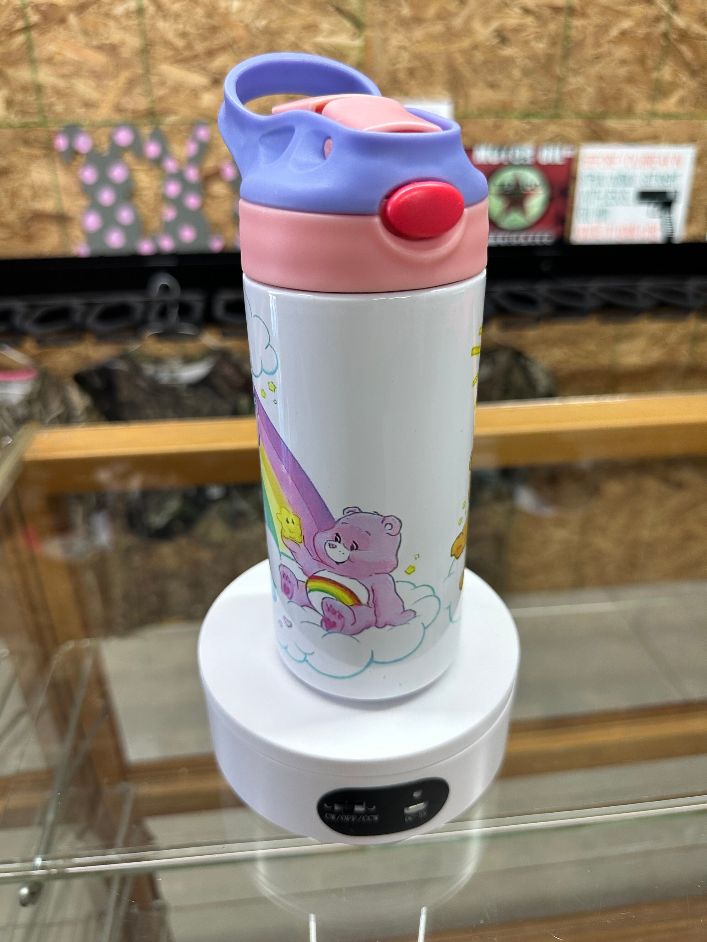 Care Bear Kids Sippy Cup Tumbler, Flip Top, 12 Oz - Etsy