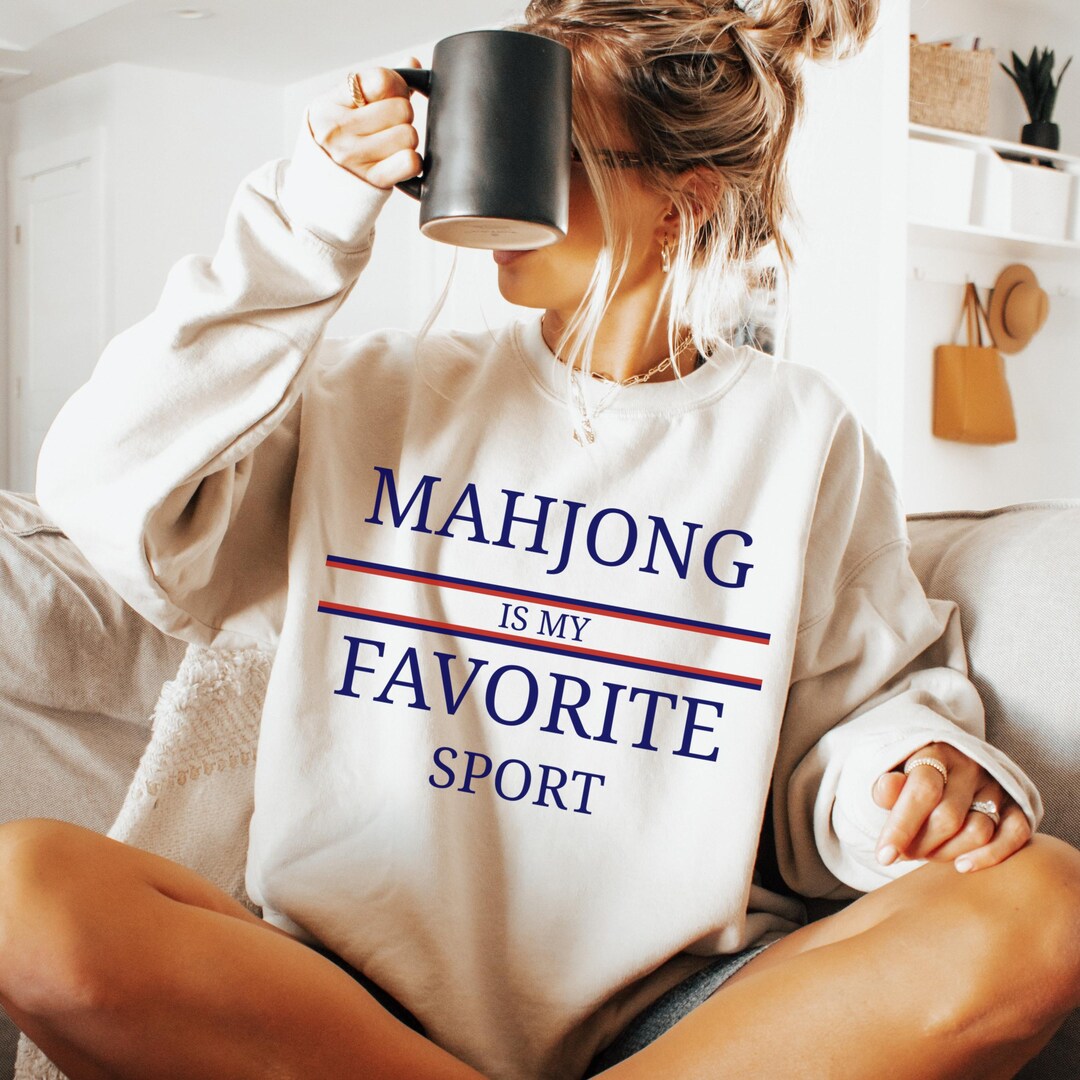 Mahjong Shirt, Mahjong Sweatshirt, Mahjong Gifts, Mahj Sweater, Mahjong ...