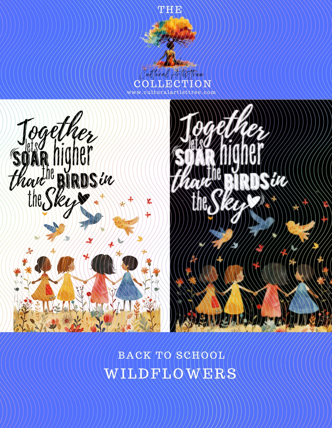 Together Lets Soar - Digital Graphic - Etsy