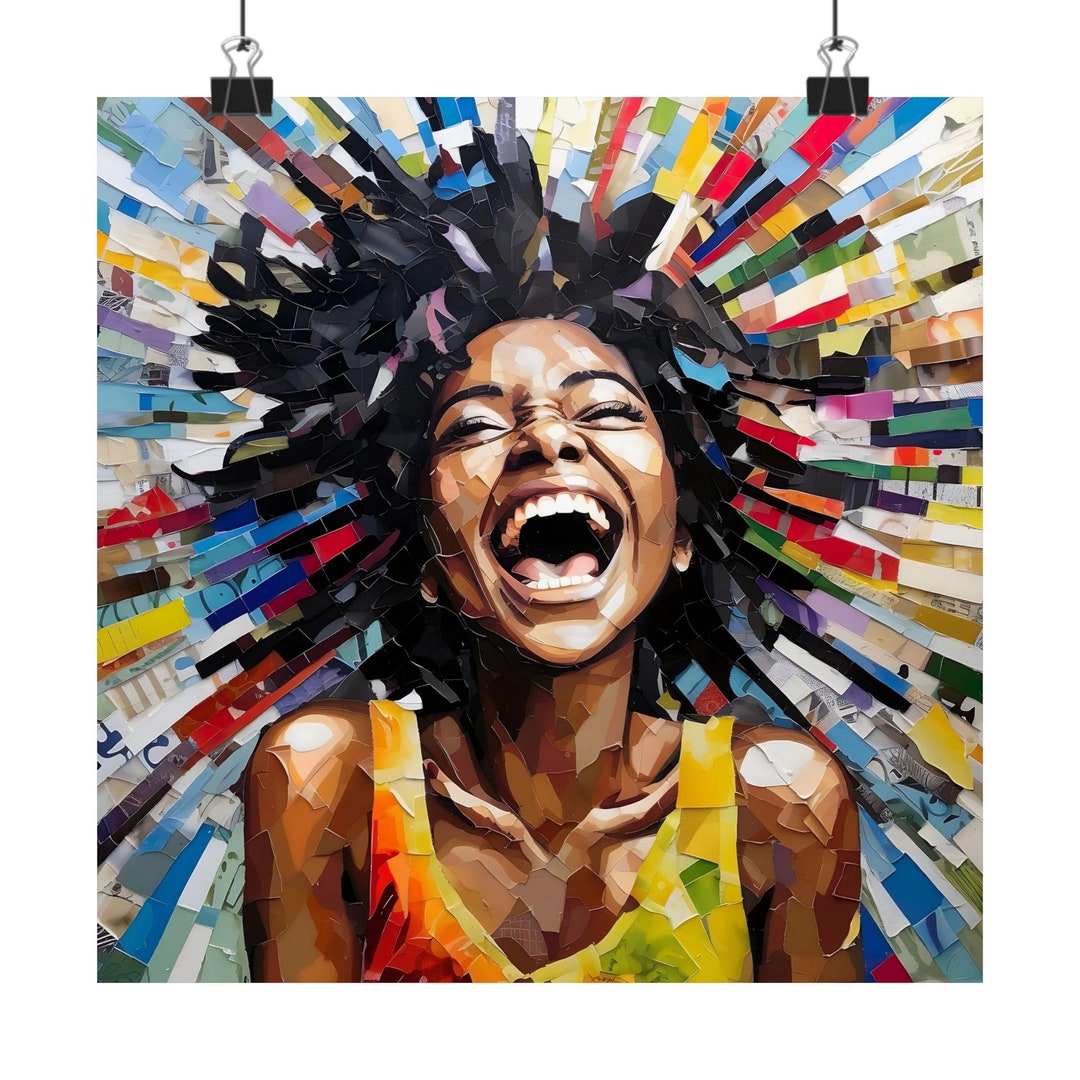 Black Joy Series Poster - Etsy