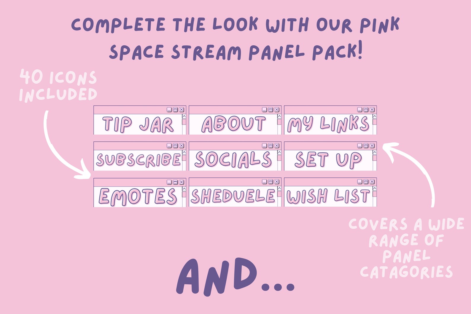 Pink Space Stream Deck Icons | Streamer | Twitch | Discord | Youtube ...