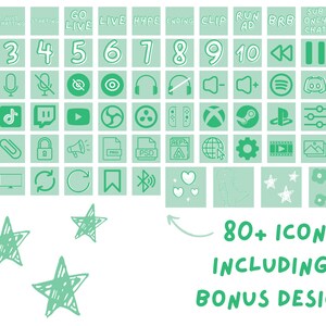 Green Space Stream Deck Icons | Streamer | Twitch | Discord | Youtube ...