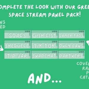 Green Space Stream Deck Icons | Streamer | Twitch | Discord | Youtube ...