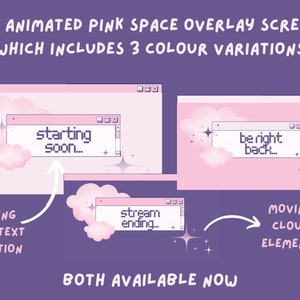 Pink Space Stream Deck Icons | Streamer | Twitch | Discord | Youtube ...