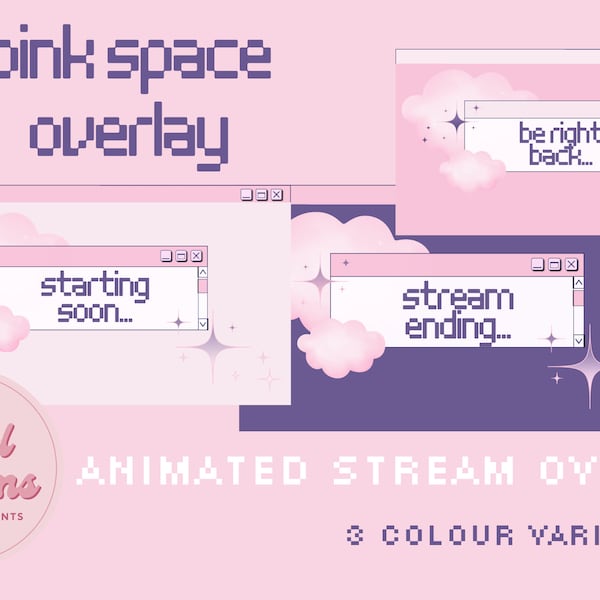 Pink Discord Template - Etsy