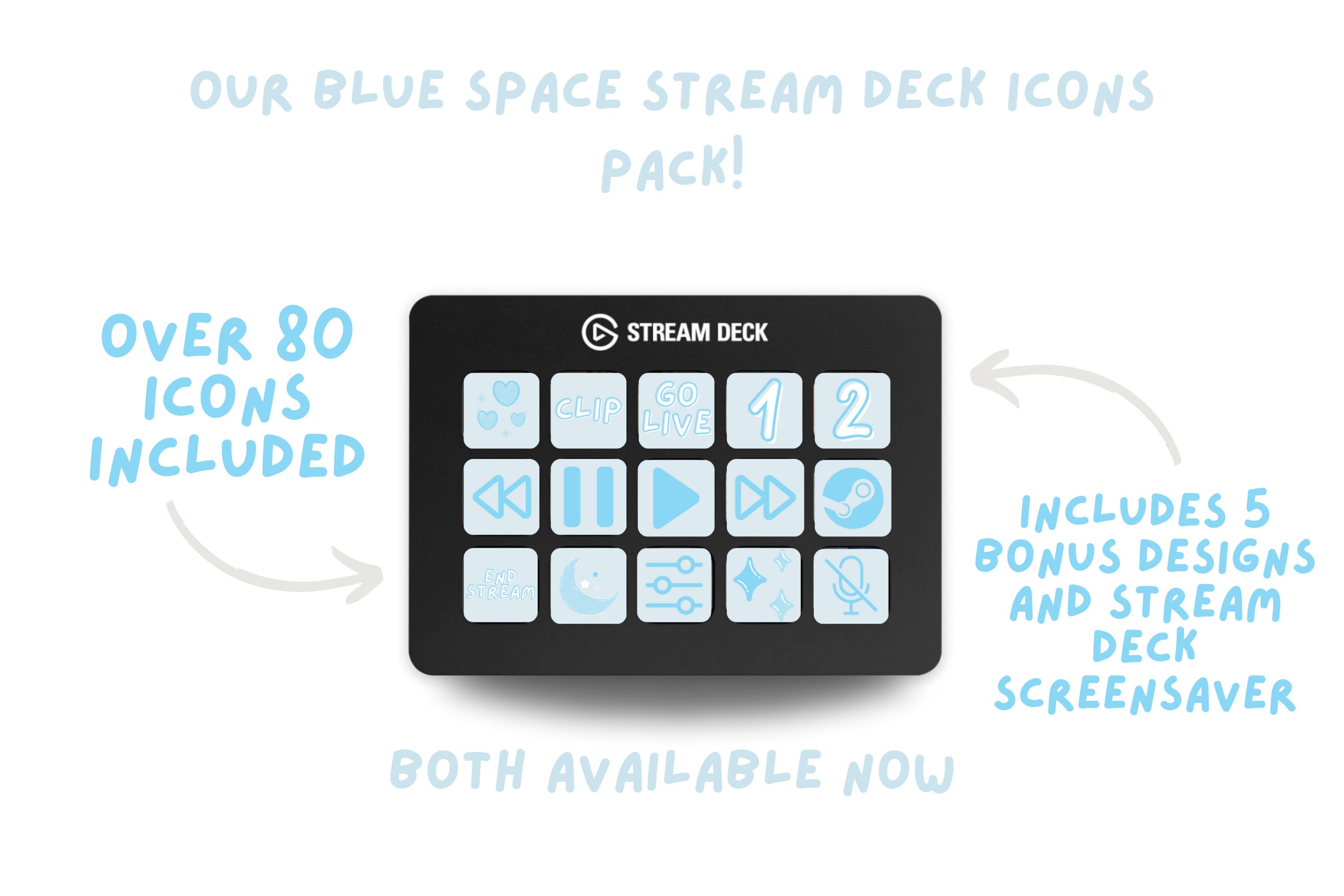 Blue Space Stream Overlay | Stream Start up Screen | Streamer | Twitch ...
