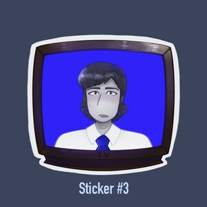 Tally Hall Stickers Rob, Zubin and Ross - Etsy