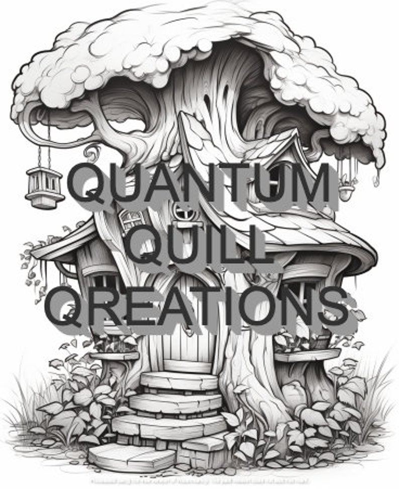 Fall Fairy House Coloring Book 10 Images Thanksgiving Macabre Coloring ...