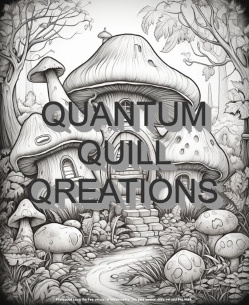 Fall Fairy House Coloring Book 10 Images Thanksgiving Macabre Coloring ...