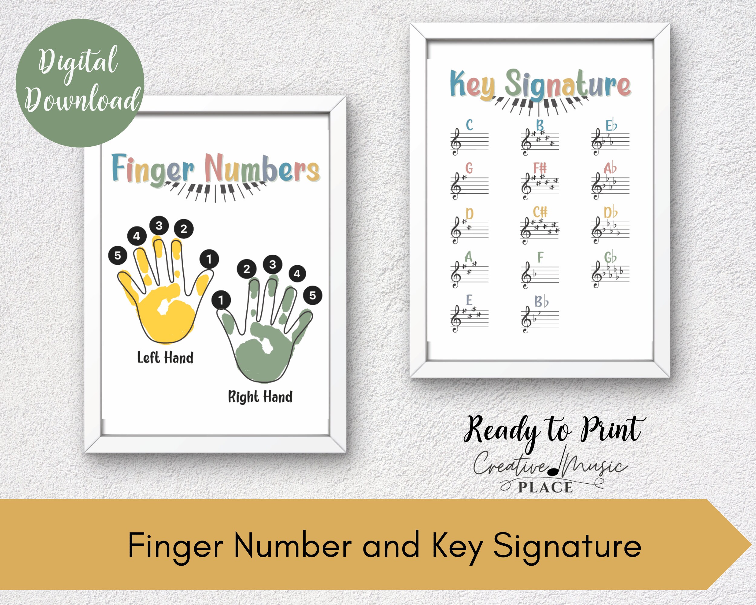 Set of 12 Music Education Posters, Music Theory Posters, Montessori ...