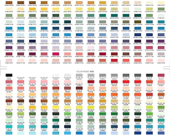 PDF Digital Print of Color Test Chart - DTG Color Swatch Test Prints ...