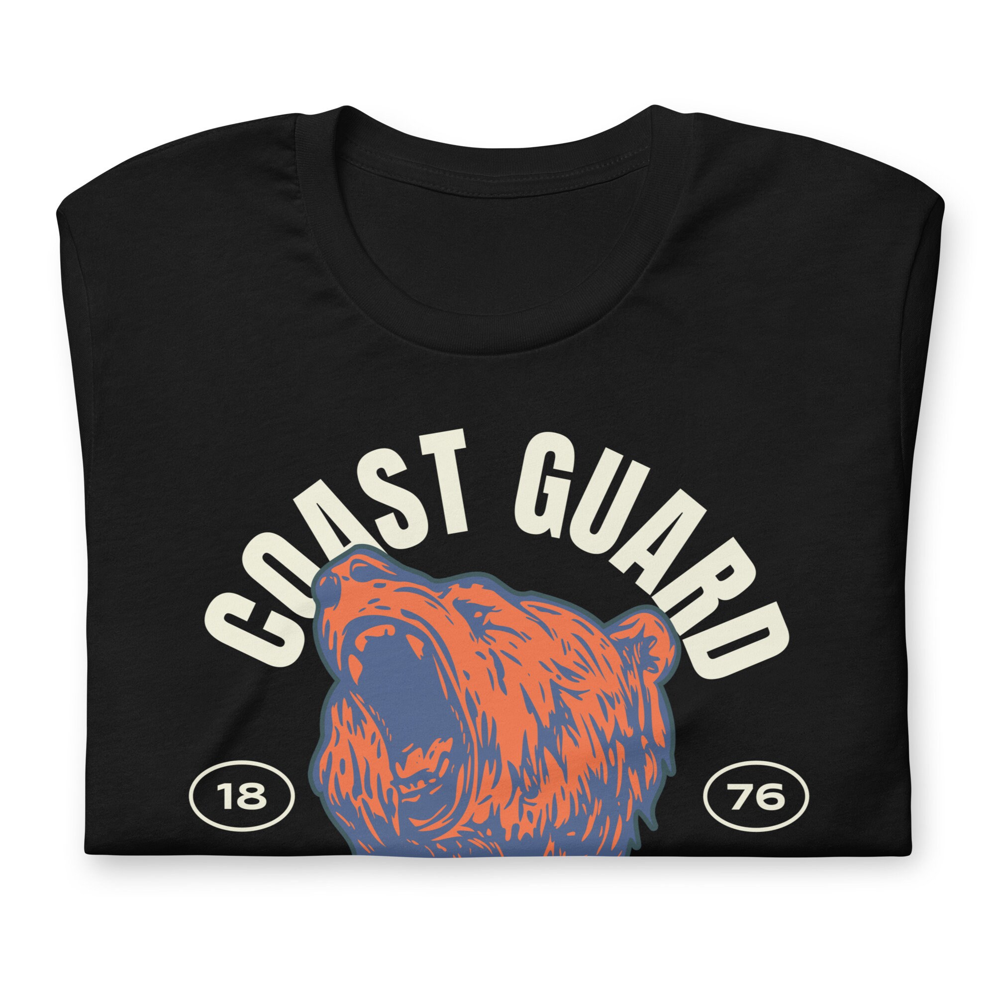 U.S Coast Guard Academy Bear T-shirt USCGA Mascot Shirt Coastie Tee - Etsy