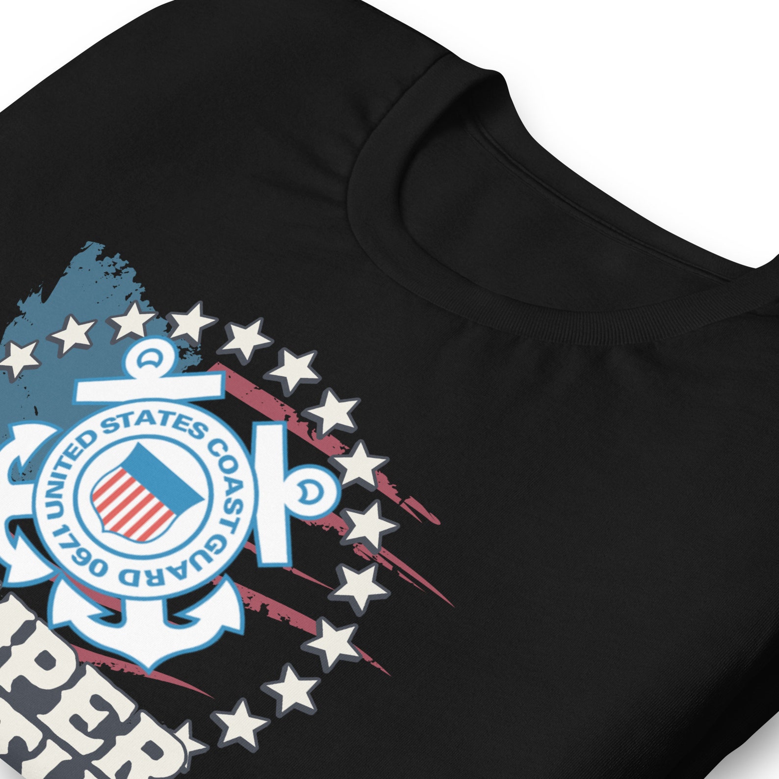 U.S Coast Guard Logo Semper Paratus Patriotic T-shirt USCG Shirt ...