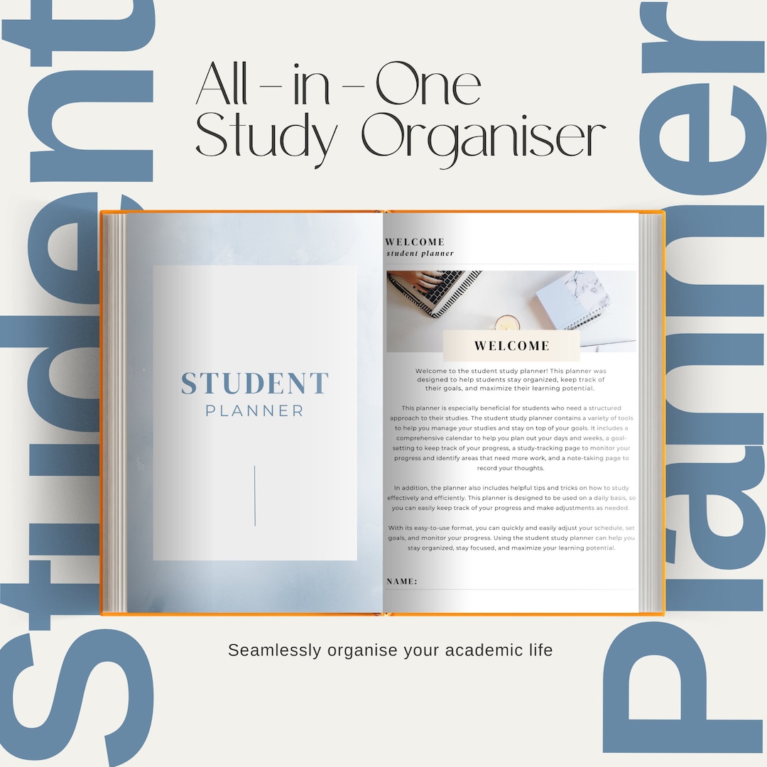 School Planner, All-in-one Study Guide, Comprehensive Study Organiser ...