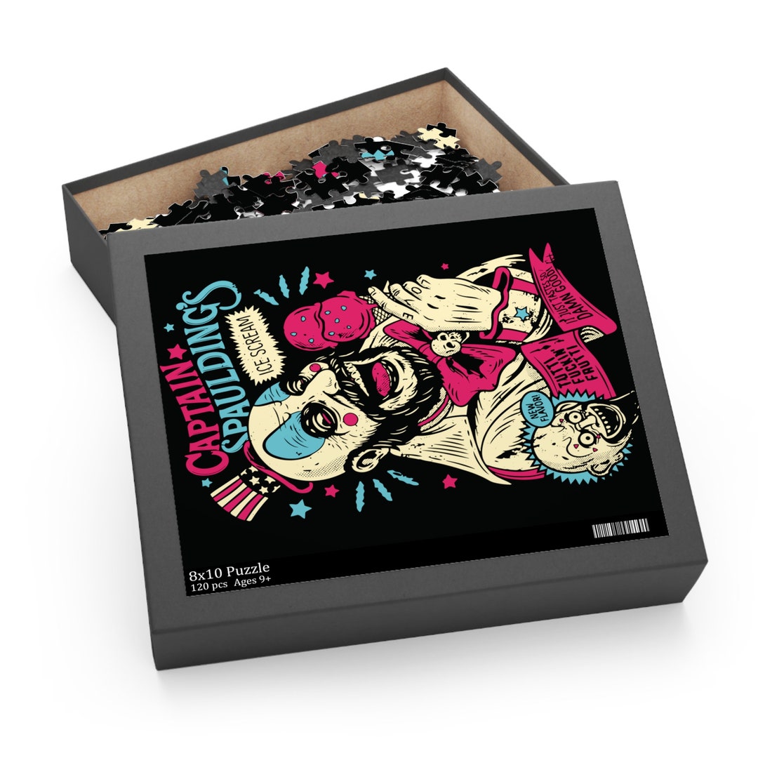 Captain Spaulding Puzzle 120 252 500-piece Horror Movie - Etsy
