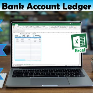 Bank Account Ledger Bank Reconciliation Excel Spreadsheet Financial ...