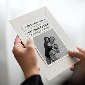 Newspaper Mothers Day Template, Printable Flower Bouquet Wrap Newspaper ...