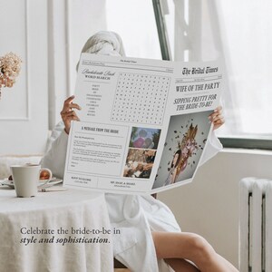 Bachelorette Party Newspaper Template, Printable Bachelorette Weekend ...