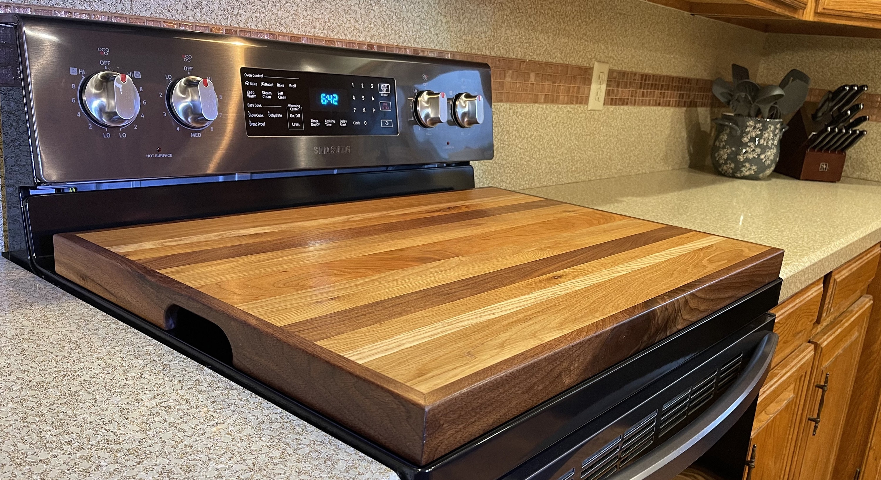 Beautiful Handmade Noodle Boards (stove Top Covers) - Etsy