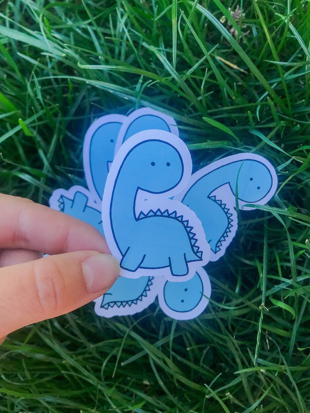 Spike the Dino Sticker - Etsy