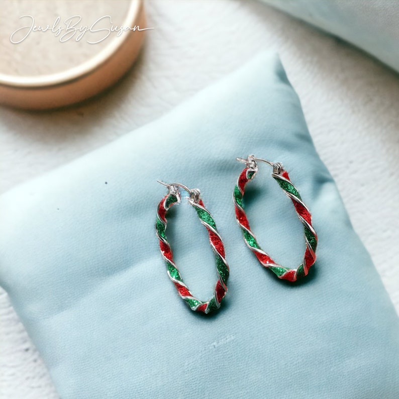 Christmas Handmade Earrings Baubles Dangle Drop Earrings Cute Fun Xmas ...