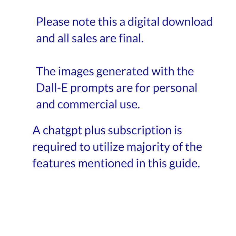 Done for You: Dall E Prompt Guide Dall E PLR Private Reseller Rights ... Done for You: Dall E Prompt Guide Dall E PLR Private Reseller Rights ...