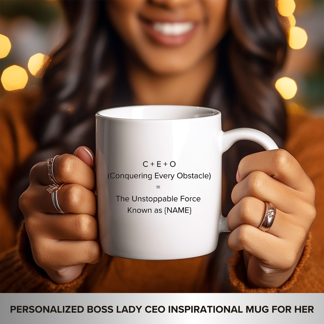 CEO Gift CEO Mug Mug for Boss Boss Lady Mug Gift for Women Gift for Her ...