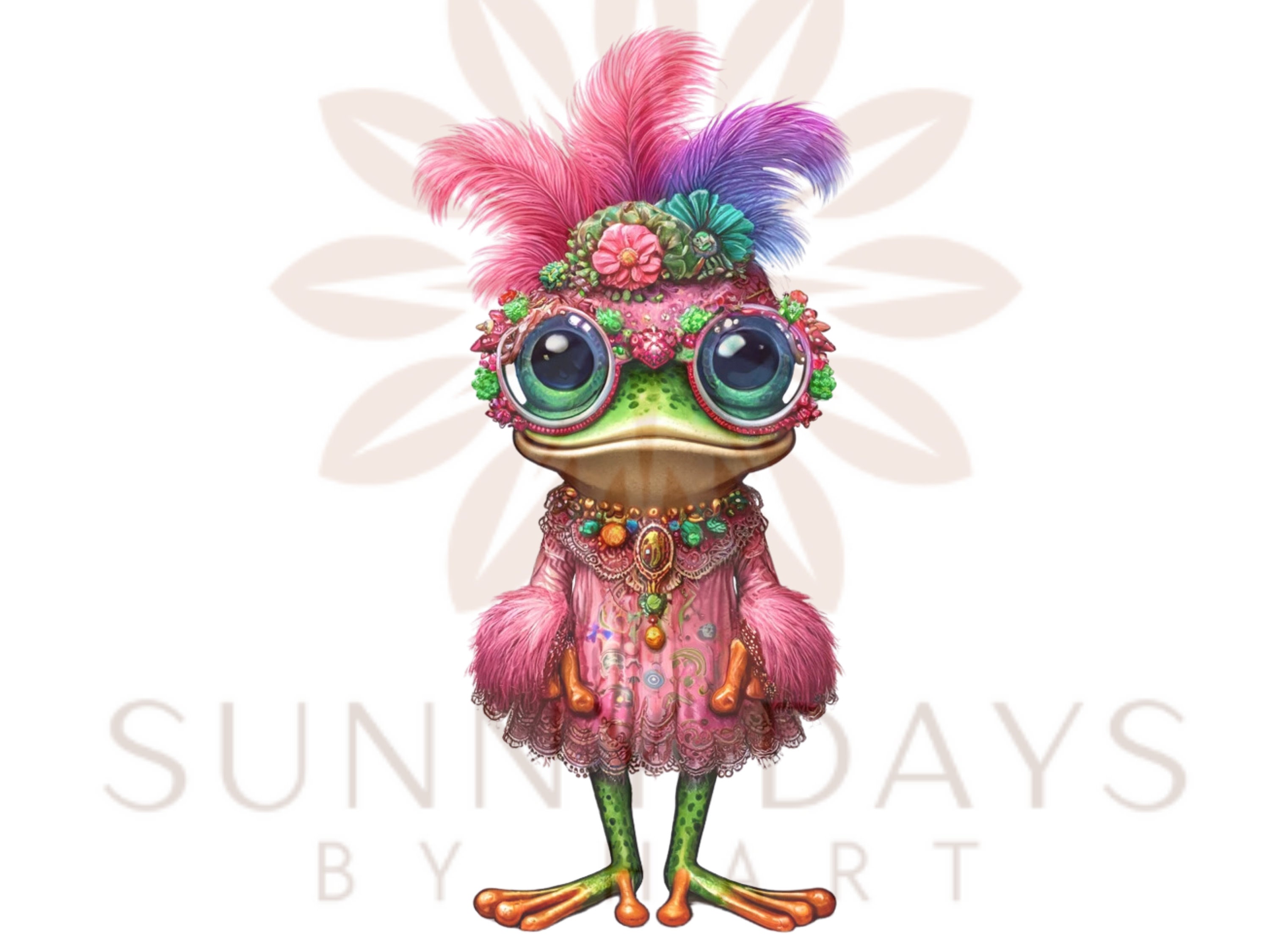 Frogs Clip Art Collection: Playful Designs for Crafts, POD, & DIY ...