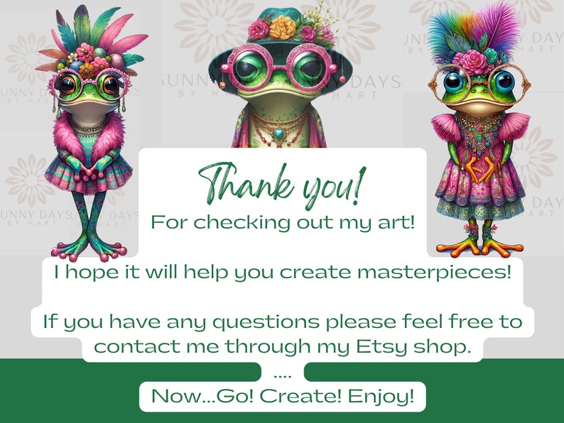 Frogs Clip Art Collection: Playful Designs for Crafts, POD, & DIY ...