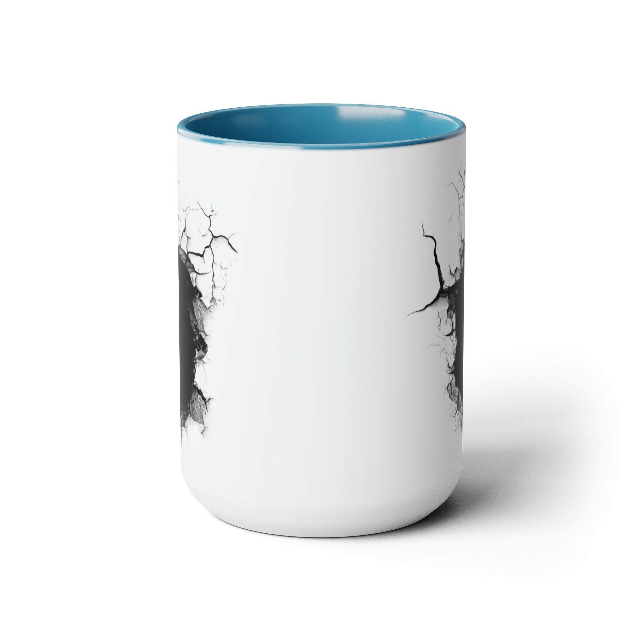 15oz 'broken Cup' Design Mug the Perfect Customizable Gift for Coffee ...