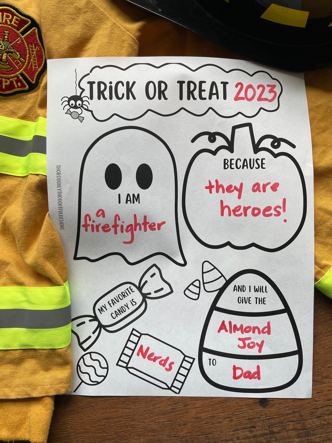 Trick or Treat Printable - Etsy