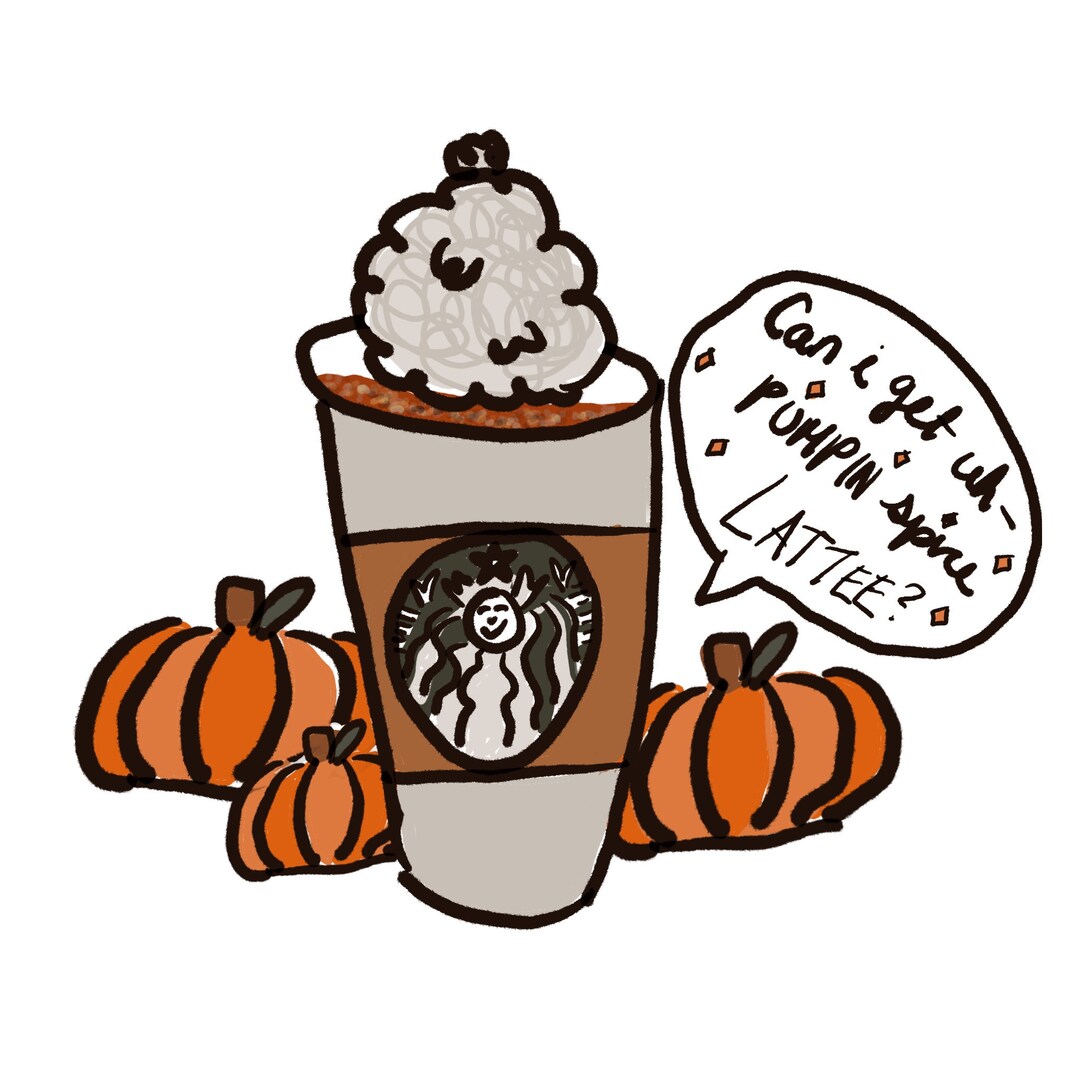 Pumpkin Spice Lattee Printable - Etsy