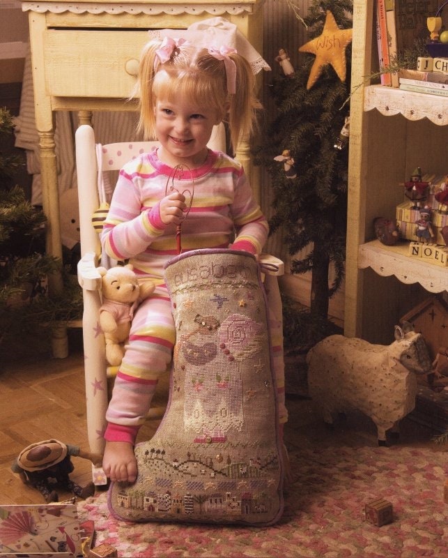 Shepherd's Bush Elisabeth's Stocking Chart With Charm Pack - Etsy