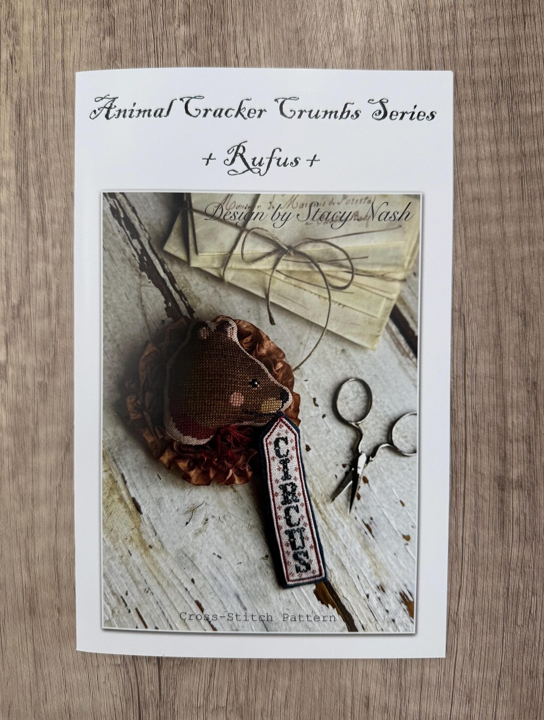 Stacy Nash Animal Crackers Crumbs Series Rufus Cross Stitch Pattern ...